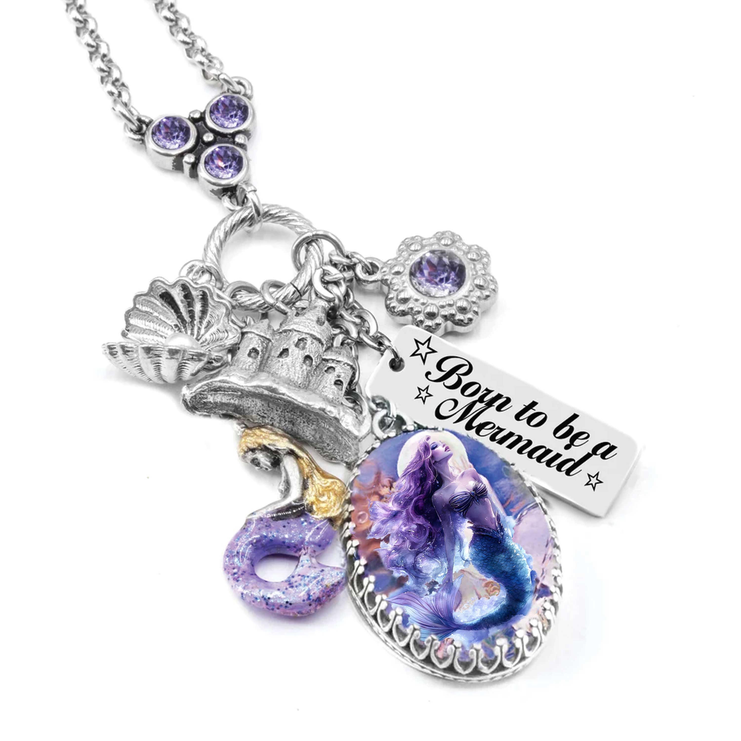 Little mermaid pendant store