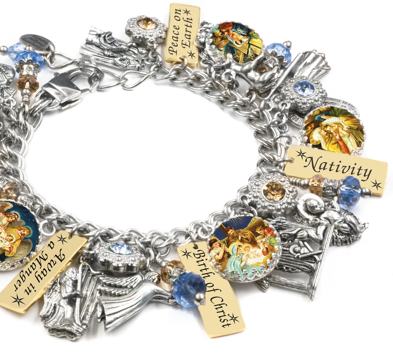 Nativity Bracelet celebrating Christ's Birth makes this the perfect ...