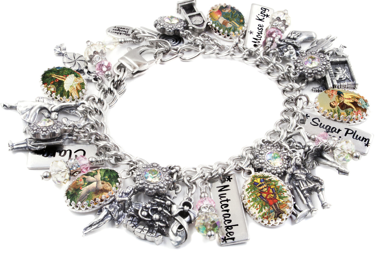 The Nutcracker Charm Bracelet and Ballet makes the perfect Christmas Gift