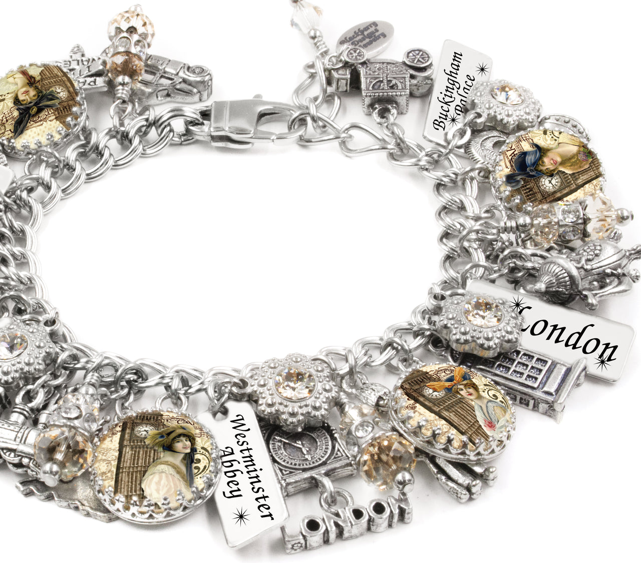 London Charm Bracelet the perfect British Jewelry for the UK